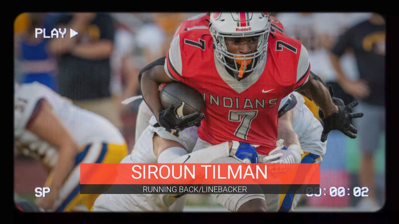 SIROUN TILMAN c/o 2024 RB/LB “HIGHLIGHTS” (SUSQUEHANNA TOWNSHIP HS ...