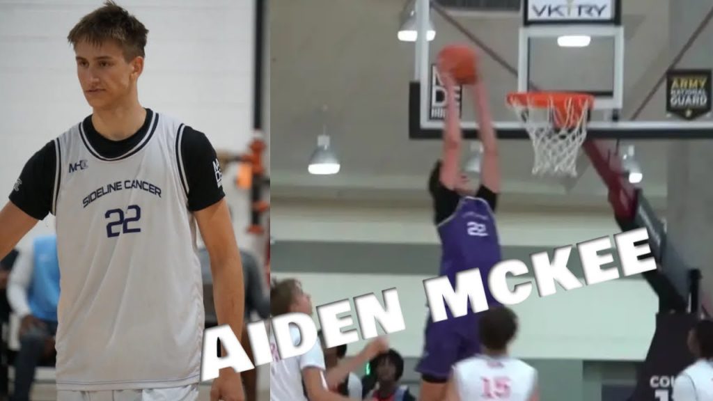 Aiden Mckee Was Getting Busy During Live Period Sideline Cancer
